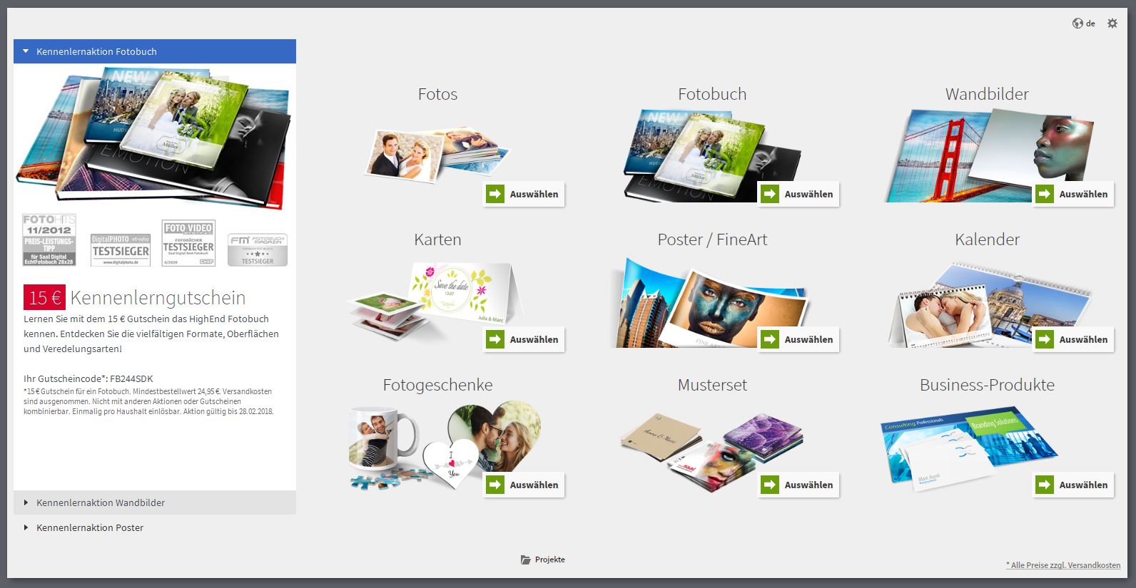 Saal-Digital Wandbild Test - Alu-Dibond - OutRoar.de